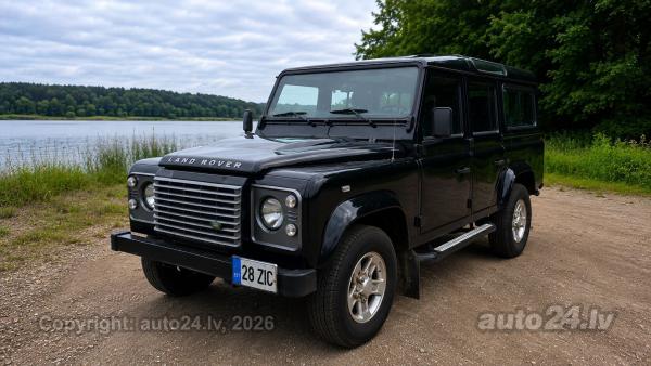 Черный Ленд Ровер Дефендер 2007 в Нарва, объемом двигателя 2.40 л и пробегом 240 тыс. км за 21000 €, фото 1 на AUTOMOTO.COM.LV