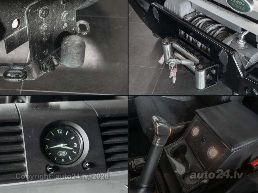 Melns Land Rover Defender 2010 Tallina, ar dzinēja tilpumu 2.40 L un nobraukumu 173 tūkst. km par 64900 €, foto 17 vietnē AUTOMOTO.COM.LV