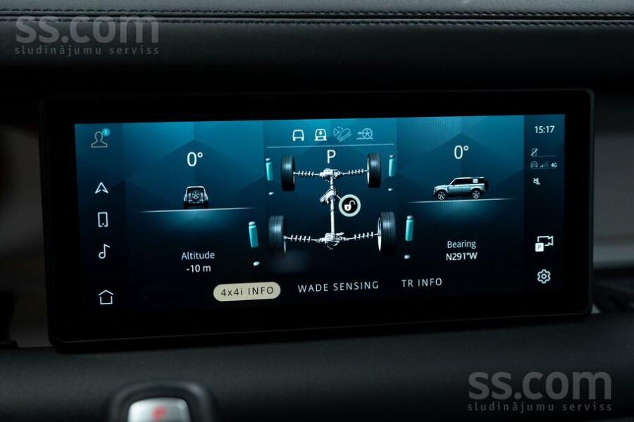 Melns Land Rover Defender 2023 Rīga, ar dzinēja tilpumu 3.00 L un nobraukumu 77 tūkst. km par 57000 €, foto 34 vietnē AUTOMOTO.COM.LV