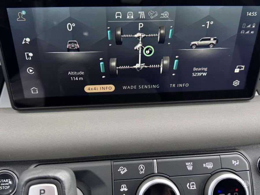 Melns Land Rover Defender 2023 Viļņa, ar dzinēja tilpumu 3.00 L un nobraukumu 100 tūkst. km par 54000 €, foto 20 vietnē AUTOMOTO.COM.LV
