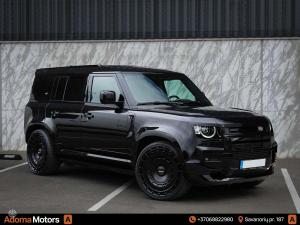 Black Land Rover Defender 2023 in Kaunas, with an engine capacity of 3.00 L and mileage of 104 thousand km for 59000 €, photo  on AUTOMOTO.COM.LV