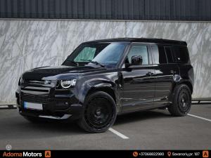 Melns Land Rover Defender 2023 Kauņa, ar dzinēja tilpumu 3.00 L un nobraukumu 104 tūkst. km par 59000 €, foto 3 vietnē AUTOMOTO.COM.LV