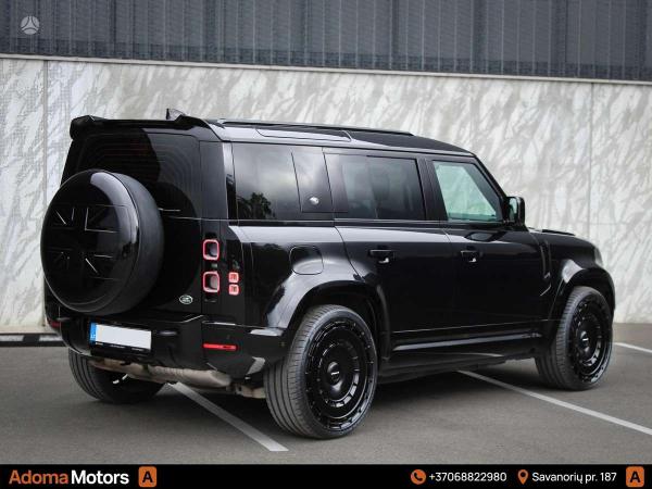 Land Rover Defender 2023 Kauņa vietnē Melns Land Rover Defender 2023 Kauņa, ar dzinēja tilpumu 3.00 L un nobraukumu 104 tūkst. km par 59000 €, foto 4 vietnē AUTOMOTO.COM.LV