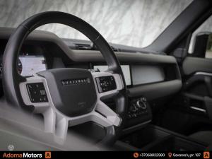 Melns Land Rover Defender 2023 Kauņa, ar dzinēja tilpumu 3.00 L un nobraukumu 104 tūkst. km par 59000 €, foto 13 vietnē AUTOMOTO.COM.LV