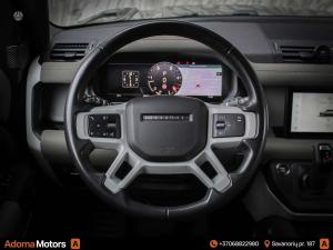 Melns Land Rover Defender 2023 Kauņa, ar dzinēja tilpumu 3.00 L un nobraukumu 104 tūkst. km par 59000 €, foto 15 vietnē AUTOMOTO.COM.LV