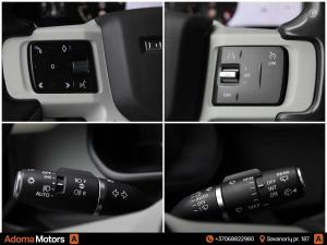 Melns Land Rover Defender 2023 Kauņa, ar dzinēja tilpumu 3.00 L un nobraukumu 104 tūkst. km par 59000 €, foto 16 vietnē AUTOMOTO.COM.LV