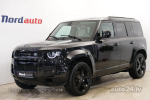 Melns Land Rover Defender 2024 Tallina, ar dzinēja tilpumu 3.00 L un nobraukumu 30 tūkst. km par 75900 €, foto 1 vietnē AUTOMOTO.COM.LV