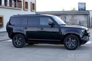 Black Land Rover Defender 2024 in Riga, with an engine capacity of 3.00 L and mileage of 16 thousand km for 77900 €, photo 6 on AUTOMOTO.COM.LV