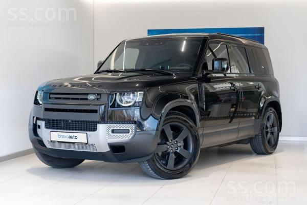 Melns Land Rover Defender 2024 Rīga, ar dzinēja tilpumu 3.00 L un nobraukumu 44 tūkst. km par 59990 €, foto  vietnē AUTOMOTO.COM.LV