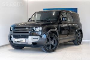 Black Land Rover Defender 2024 in Riga, with an engine capacity of 3.00 L and mileage of 44 thousand km for 59990 €, photo  on AUTOMOTO.COM.LV