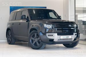 Black Land Rover Defender 2024 in Riga, with an engine capacity of 3.00 L and mileage of 44 thousand km for 59990 €, photo 3 on AUTOMOTO.COM.LV