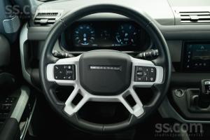 Black Land Rover Defender 2024 in Riga, with an engine capacity of 3.00 L and mileage of 44 thousand km for 59990 €, photo 12 on AUTOMOTO.COM.LV