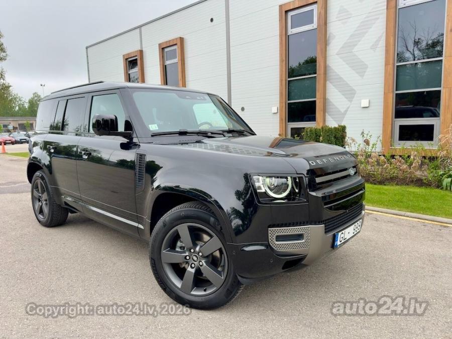 Melns Land Rover Defender 2024 Rīga, ar dzinēja tilpumu 3.00 L un nobraukumu 15 tūkst. km par 69900 €, foto 1 vietnē AUTOMOTO.COM.LV
