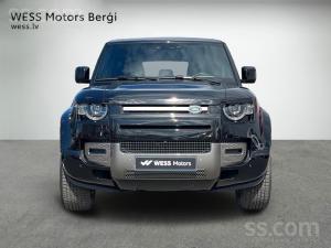 Black Land Rover Defender 2025 in Riga, with an engine capacity of 3.00 L and mileage of 36 thousand km for 76000 €, photo 6 on AUTOMOTO.COM.LV