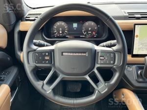 Black Land Rover Defender 2025 in Riga, with an engine capacity of 3.00 L and mileage of 36 thousand km for 76000 €, photo 13 on AUTOMOTO.COM.LV