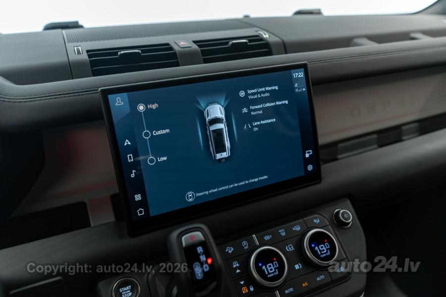 Melns Land Rover Defender 2025 Tallina, ar dzinēja tilpumu 3.00 L un nobraukumu 23 tūkst. km par 99950 €, foto 20 vietnē AUTOMOTO.COM.LV