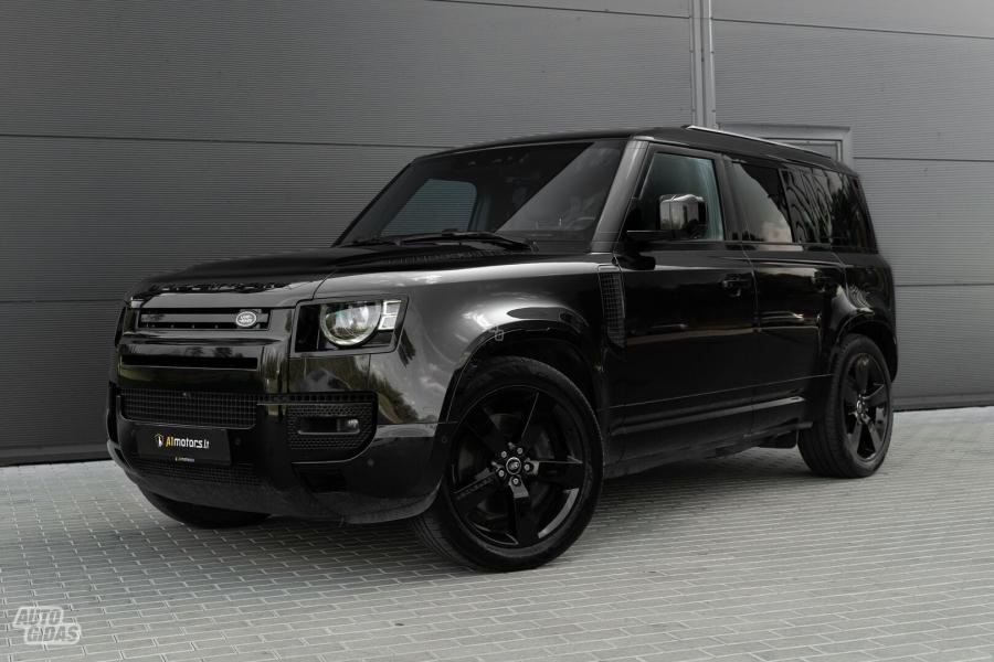 Melns Land Rover Defender 2025 Viļņa, ar dzinēja tilpumu 5.00 L un nobraukumu 38 tūkst. km par 99950 €, foto 1 vietnē AUTOMOTO.COM.LV