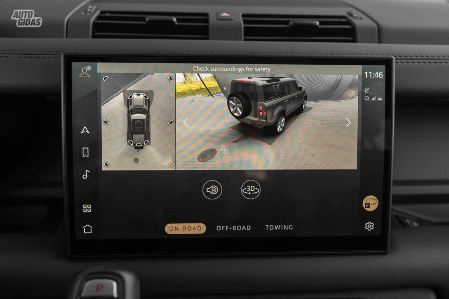 Melns Land Rover Defender 2025 Viļņa, ar dzinēja tilpumu 5.00 L un nobraukumu 38 tūkst. km par 99950 €, foto 31 vietnē AUTOMOTO.COM.LV