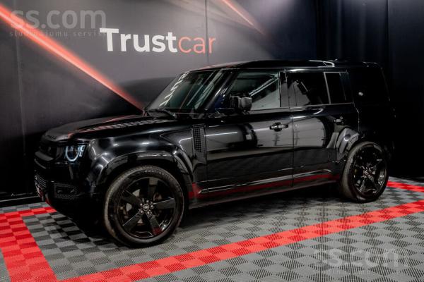 Land Rover Defender 2020 Tallina vietnē Melns Land Rover Defender 2020 Tallina, ar dzinēja tilpumu 2.00 L un nobraukumu 84 tūkst. km par 46500 €, foto 10 vietnē AUTOMOTO.COM.LV