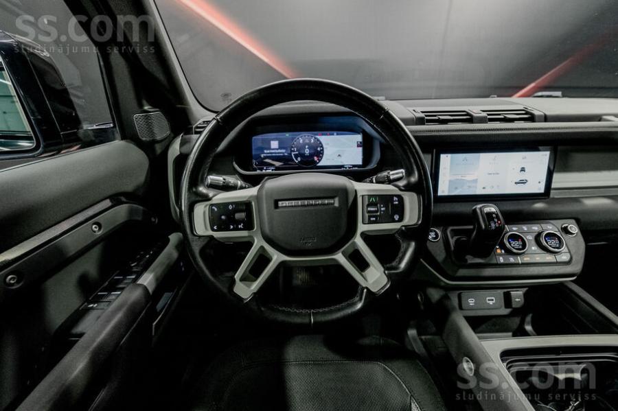 Melns Land Rover Defender 2020 Tallina, ar dzinēja tilpumu 2.00 L un nobraukumu 84 tūkst. km par 46500 €, foto 15 vietnē AUTOMOTO.COM.LV