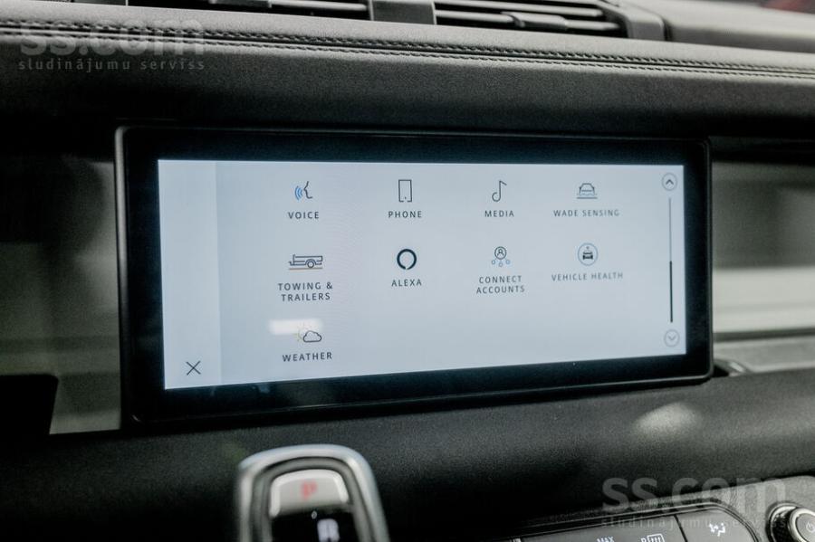 Melns Land Rover Defender 2020 Tallina, ar dzinēja tilpumu 2.00 L un nobraukumu 84 tūkst. km par 46500 €, foto 29 vietnē AUTOMOTO.COM.LV