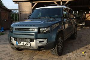 Zils Land Rover Defender 2021 Rīga, ar dzinēja tilpumu 3.00 L un nobraukumu 106 tūkst. km par 58500 €, foto  vietnē AUTOMOTO.COM.LV