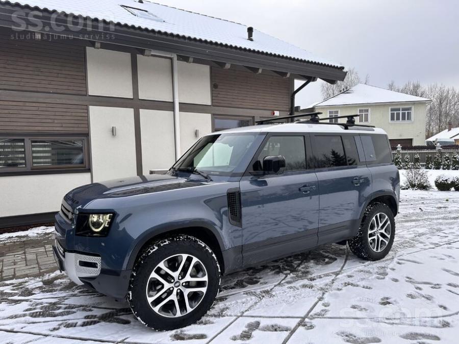 Zils Land Rover Defender 2021 Rīga, ar dzinēja tilpumu 3.00 L un nobraukumu 106 tūkst. km par 58500 €, foto 13 vietnē AUTOMOTO.COM.LV