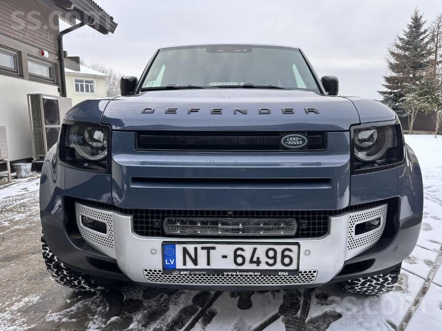 Zils Land Rover Defender 2021 Rīga, ar dzinēja tilpumu 3.00 L un nobraukumu 106 tūkst. km par 58500 €, foto 21 vietnē AUTOMOTO.COM.LV