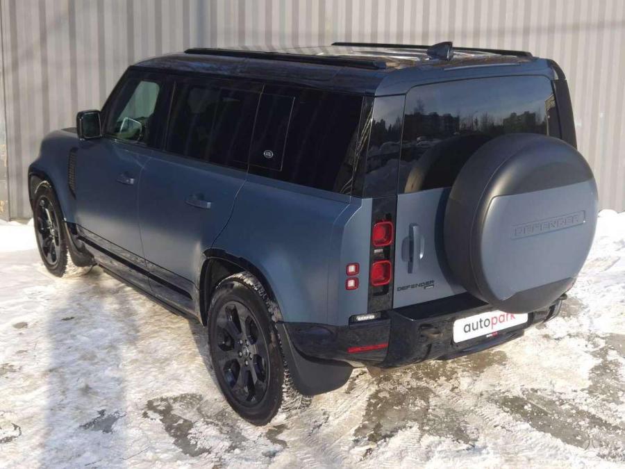 Blue Land Rover Defender 2022 in Vilnius, with an engine capacity of 3.00 L and mileage of 47 thousand km for 74900 €, photo 4 on AUTOMOTO.COM.LV