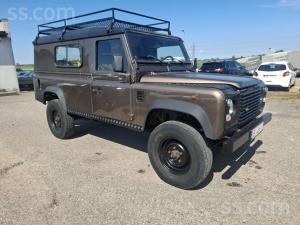Brūns Land Rover Defender 1998 Talsi, ar dzinēja tilpumu 2.50 L un nobraukumu 182 tūkst. km par 22800 €, foto  vietnē AUTOMOTO.COM.LV