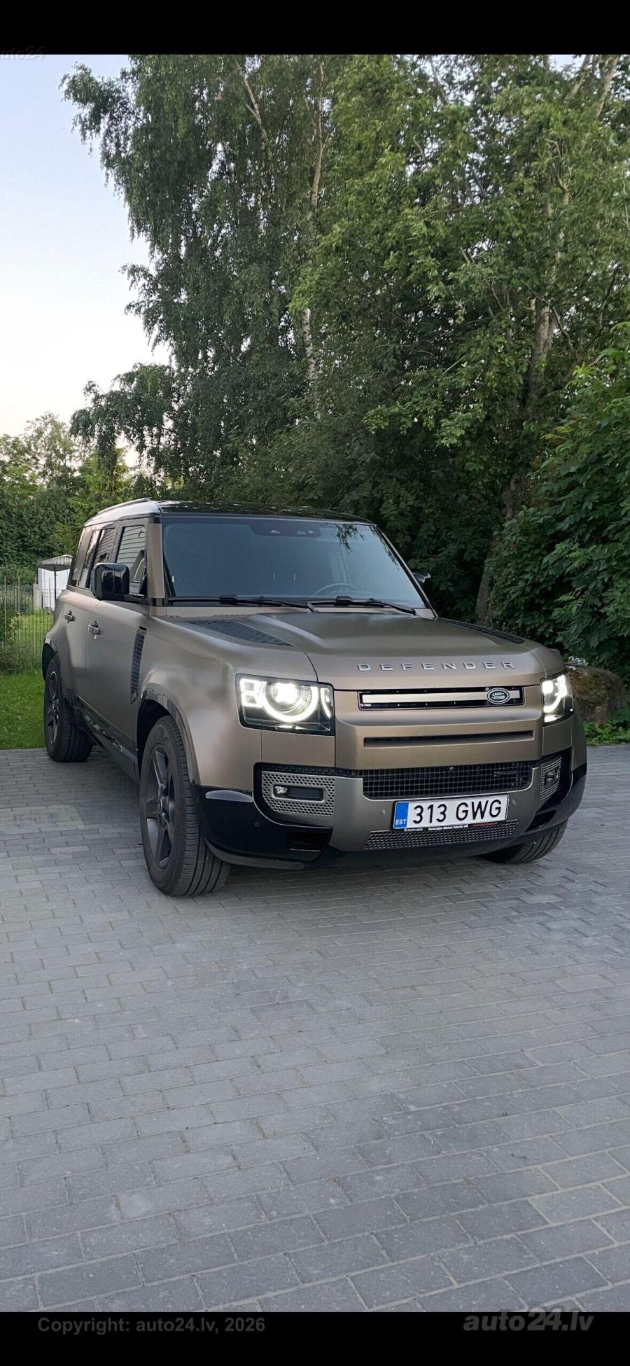 Brūns Land Rover Defender 2022 Tallina, ar dzinēja tilpumu 3.00 L un nobraukumu 75 tūkst. km par 65000 €, foto 1 vietnē AUTOMOTO.COM.LV