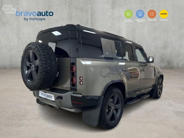 Brown Land Rover Defender 2022 in Vilnius, with an engine capacity of 3.00 L and mileage of 98 thousand km for 62555 €, photo 5 on AUTOMOTO.COM.LV