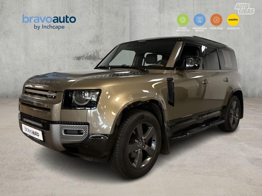Brūns Land Rover Defender 2022 Viļņa, ar dzinēja tilpumu 3.00 L un nobraukumu 99 tūkst. km par 58000 €, foto 1 vietnē AUTOMOTO.COM.LV