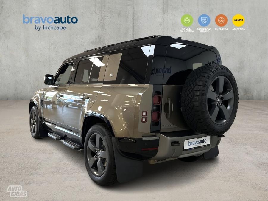 Brūns Land Rover Defender 2022 Viļņa, ar dzinēja tilpumu 3.00 L un nobraukumu 99 tūkst. km par 58000 €, foto 4 vietnē AUTOMOTO.COM.LV