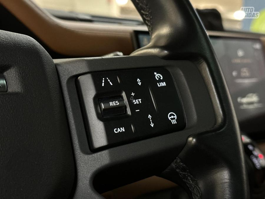 Brūns Land Rover Defender 2022 Viļņa, ar dzinēja tilpumu 3.00 L un nobraukumu 99 tūkst. km par 58000 €, foto 21 vietnē AUTOMOTO.COM.LV