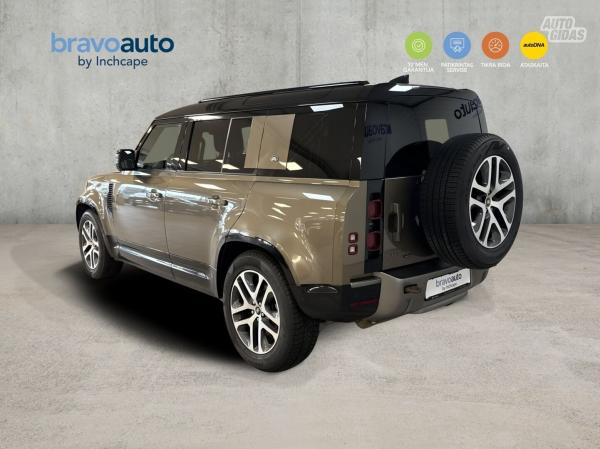 Brown Land Rover Defender 2022 in Vilnius, with an engine capacity of 3.00 L and mileage of 103 thousand km for 60000 €, photo 3 on AUTOMOTO.COM.LV
