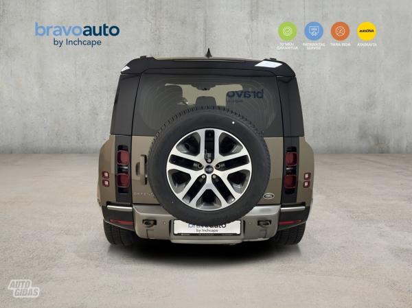 Brown Land Rover Defender 2022 in Vilnius, with an engine capacity of 3.00 L and mileage of 103 thousand km for 60000 €, photo 4 on AUTOMOTO.COM.LV