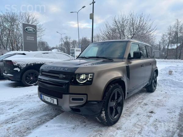 Brūns Land Rover Defender 2025 Rīga, ar dzinēja tilpumu 3.00 L un nobraukumu 26 tūkst. km par 79500 €, foto 1 vietnē AUTOMOTO.COM.LV