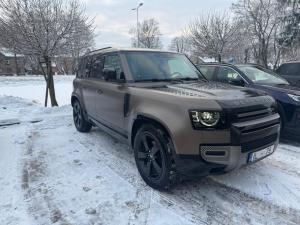 Brown Land Rover Defender 2025 in Riga, with an engine capacity of 3.00 L and mileage of 26 thousand km for 79500 €, photo 3 on AUTOMOTO.COM.LV