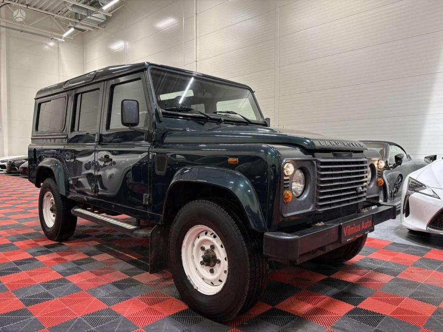 Zaļš Land Rover Defender 2013 Viļņa, ar dzinēja tilpumu 2.20 L un nobraukumu 148 tūkst. km par 37499 €, foto 4 vietnē AUTOMOTO.COM.LV