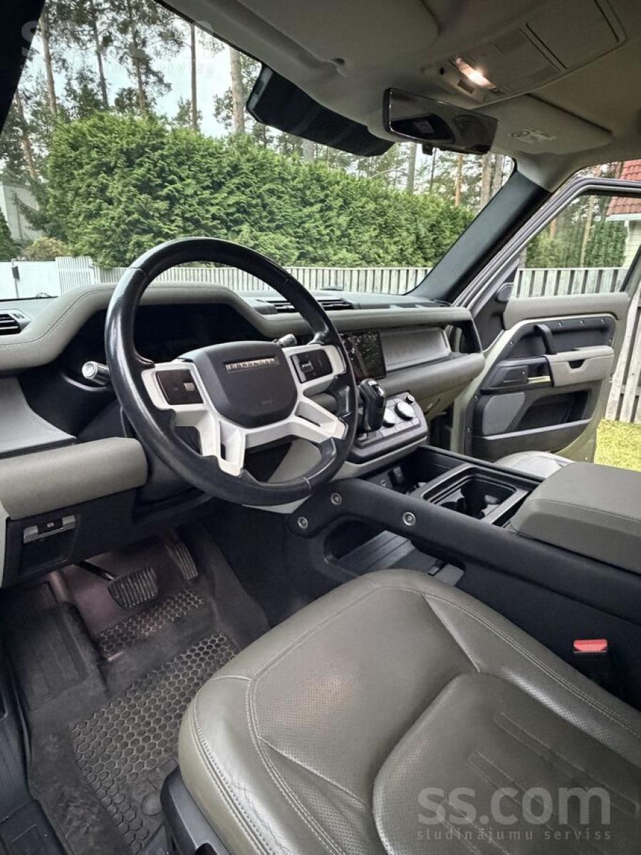 Zaļš Land Rover Defender 2021 Rīga, ar dzinēja tilpumu 3.00 L un nobraukumu 118 tūkst. km par 44890 €, foto 32 vietnē AUTOMOTO.COM.LV