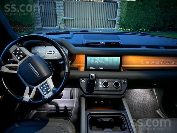 Land Rover Defender 2023 Jelgava vietnē Zaļš Land Rover Defender 2023 Jelgava, ar dzinēja tilpumu 3.00 L un nobraukumu 115 tūkst. km par 49000 €, foto 9 vietnē AUTOMOTO.COM.LV