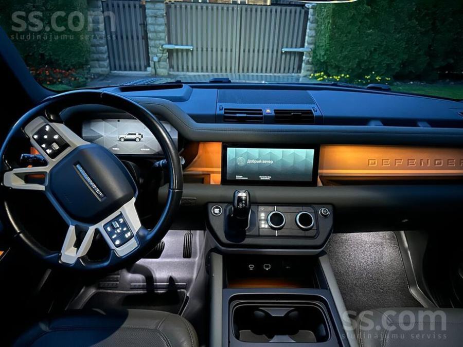 Zaļš Land Rover Defender 2023 Jelgava, ar dzinēja tilpumu 3.00 L un nobraukumu 115 tūkst. km par 49000 €, foto 9 vietnē AUTOMOTO.COM.LV