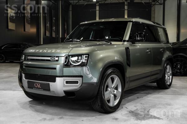 Zaļš Land Rover Defender 2024 Rīga, ar dzinēja tilpumu 3.00 L un nobraukumu 42 tūkst. km par 65000 €, foto 1 vietnē AUTOMOTO.COM.LV