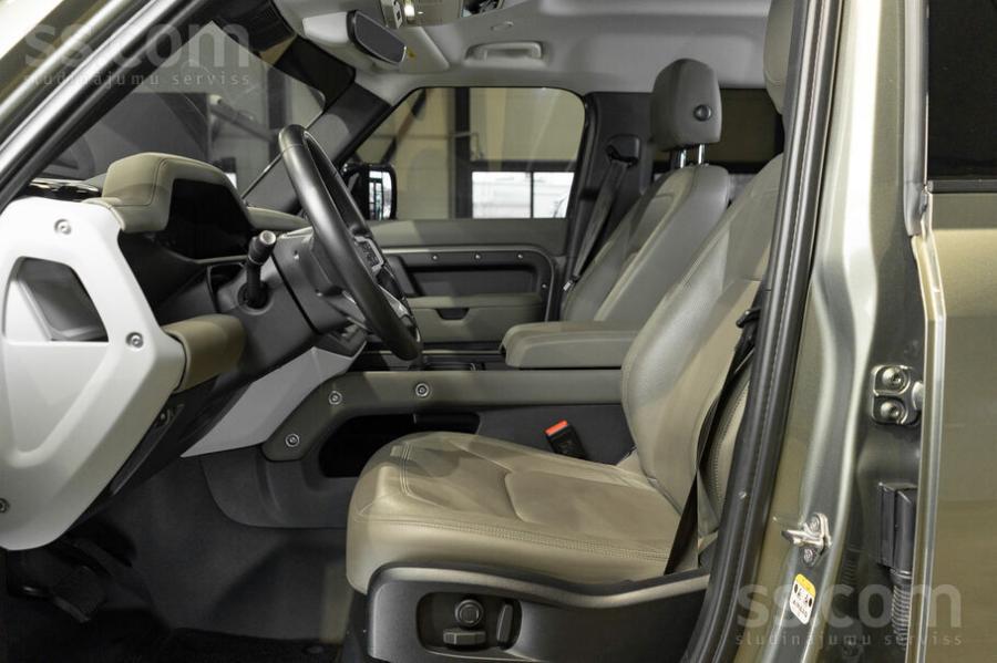 Zaļš Land Rover Defender 2024 Rīga, ar dzinēja tilpumu 3.00 L un nobraukumu 42 tūkst. km par 65000 €, foto 9 vietnē AUTOMOTO.COM.LV