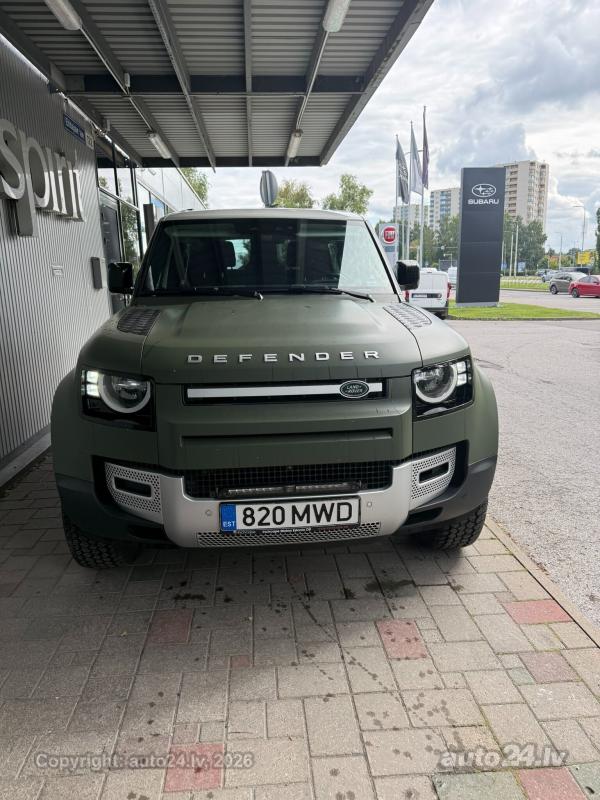 Green Land Rover Defender 2022 in Tallinn, with an engine capacity of 3.00 L and mileage of 39 thousand km for 53990 €, photo 5 on AUTOMOTO.COM.LV