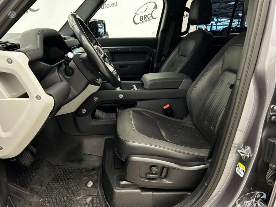 Pelēks Land Rover Defender 2021 Viļņa, ar dzinēja tilpumu 2.00 L un nobraukumu 125 tūkst. km par 37600 €, foto 6 vietnē AUTOMOTO.COM.LV