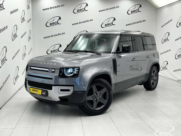 Pelēks Land Rover Defender 2021 Viļņa, ar dzinēja tilpumu 2.00 L un nobraukumu 125 tūkst. km par 34900 €, foto 1 vietnē AUTOMOTO.COM.LV