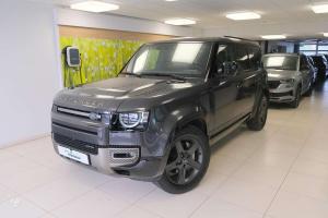 Pelēks Land Rover Defender 2021 Viļņa, ar dzinēja tilpumu 3.00 L un nobraukumu 99 tūkst. km par 59500 €, foto  vietnē AUTOMOTO.COM.LV