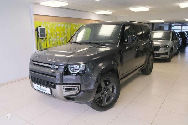 Pelēks Land Rover Defender 2021 Viļņa, ar dzinēja tilpumu 3.00 L un nobraukumu 99 tūkst. km par 59500 €, foto 1 vietnē AUTOMOTO.COM.LV